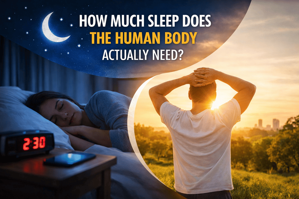 How much sleep does the human body actually need? - Dr. Brahmanand Nayak